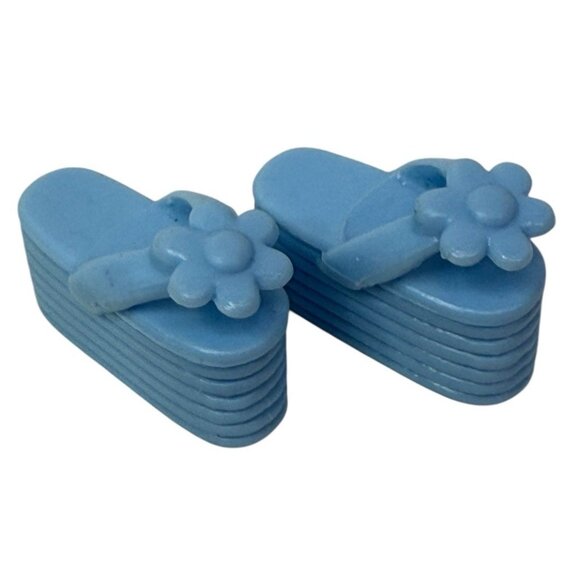 Barbie | Toys | Barbie Or Teen Skipper Light Blue Platform Sandals ...